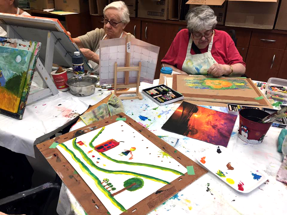 "Drawn Together" exhibition of artwork by the participants of the DBM ...