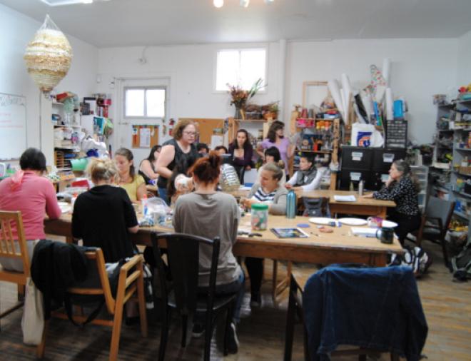 Community art studio | Les Ruches d'Art